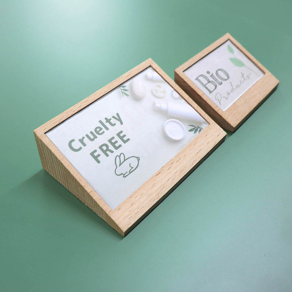 Sustainable Wooden Counter Displays | KDvisual